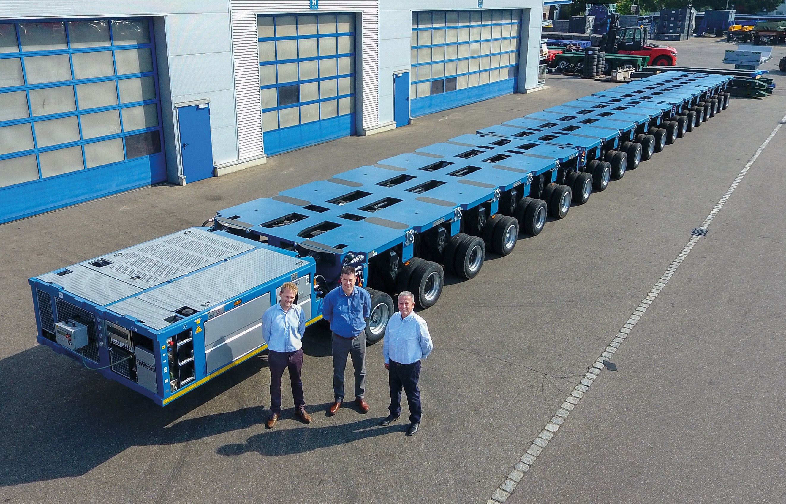 Industry leader Sarens orders 92 new Goldhofer axle lines for the world ...